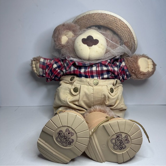 furskins | Toys | Vintage 984 Furskins Bear By Xavier Roberts Bee ...